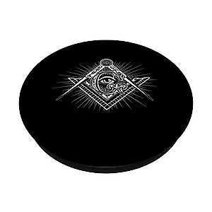 Illuminati All Seeing Eye Conspiracy Theory Gift PopSockets PopGrip: Swappable Grip for Phones & Tablets