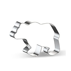 WJSYSHOP Polar Bear Shape Cookie Cutter