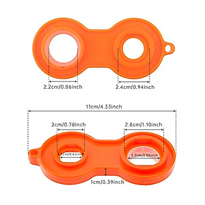 PNXKTXO 2pcs Faucet Aerator Removal Tool, Faucet Wrench for Kitchen Bathroom Aerator/Sink Faucet Replacement Part Repair Spanner