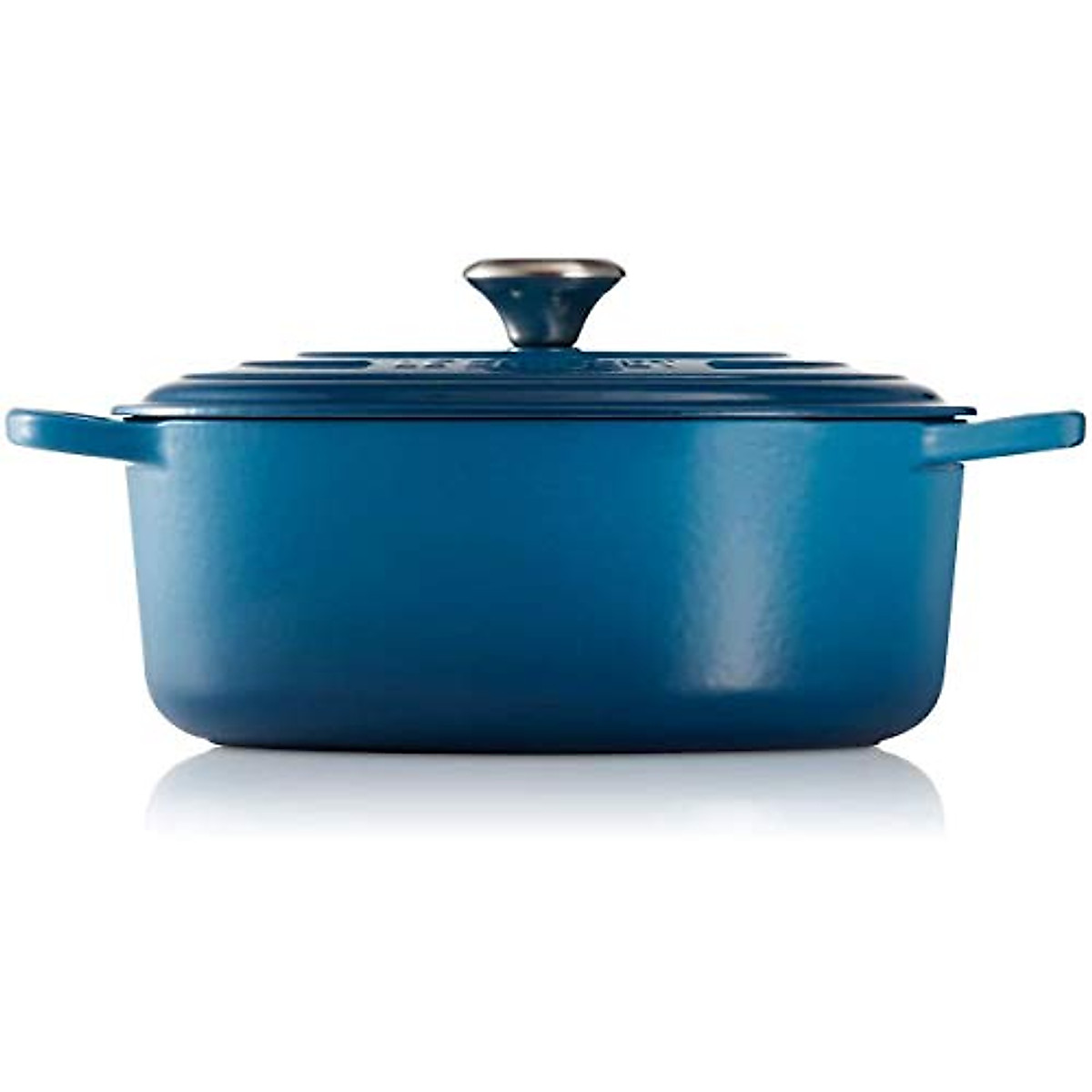 Le Creuset Enameled Dutch Oven Cast Iron Signature Oval Casserole, 31cm, 6.75 Qt, Marseille