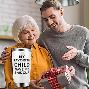 Gifts for Mom - Tumbler Gifts for Mom From Son, Daughter - Mothers Day, Valentine, Christmas, Birthday Anniversary Wedding Present for Her, Women, Best Mom Ever Gift - 20oz Insulated Tumbler