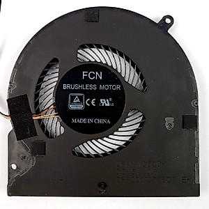 CPU & GPU Cooling Fan Replacement for Razer Blade 15 Advanced (2018-2021) 15.6" RZ09 RZ09-02385E92 RZ09-02386E91 RZ09-0288 RZ09-0301 RZ09-0330 DFS2001053E0T DFS551205WQ0T
