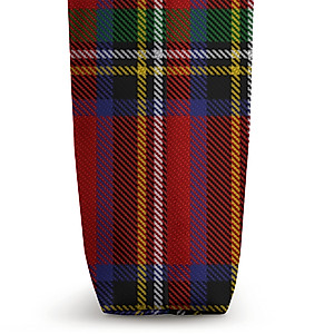 Scottish Tartan Red Plaid Scotland Lion Royal Stewart Clan Tote Bag