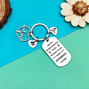 CNA Gifts Keychain Certified Nursing Assistant Gifts Thank You Jewelry Gifts for CNA Nursing School Medical Student Gifts Appreciation Gift Coworker Going Away Retirement Gifts Nurses Week Gifts