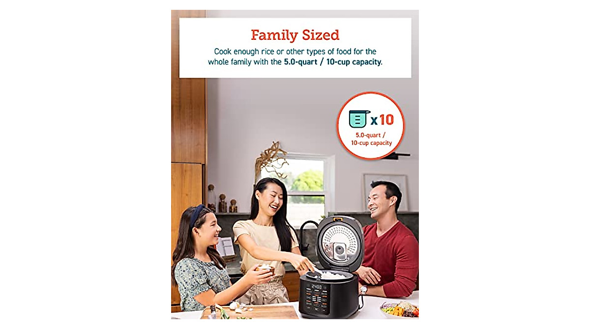 COSORI 10 Cup Rice Cooker: 18 Functions & Perfect Results