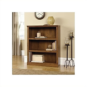 Pemberly Row 3 Shelf Bookcase in Oiled Oak