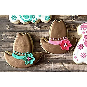 Cowboy Hat Cookie Cutter 2.75" Made in USA by Ann Clark