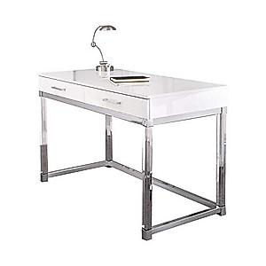 Steve Silver Everett White Painted Wood Desk