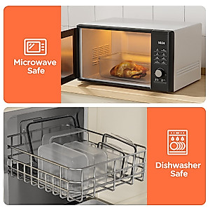 Winproper 36 PCS Food Storage Containers with Lids Airtight (18 Freezer Containers with 18 Lids) - Leakproof Plastic Meal Prep Containers for Pantry, Kitchen Storage and Organization with Labels & Pen