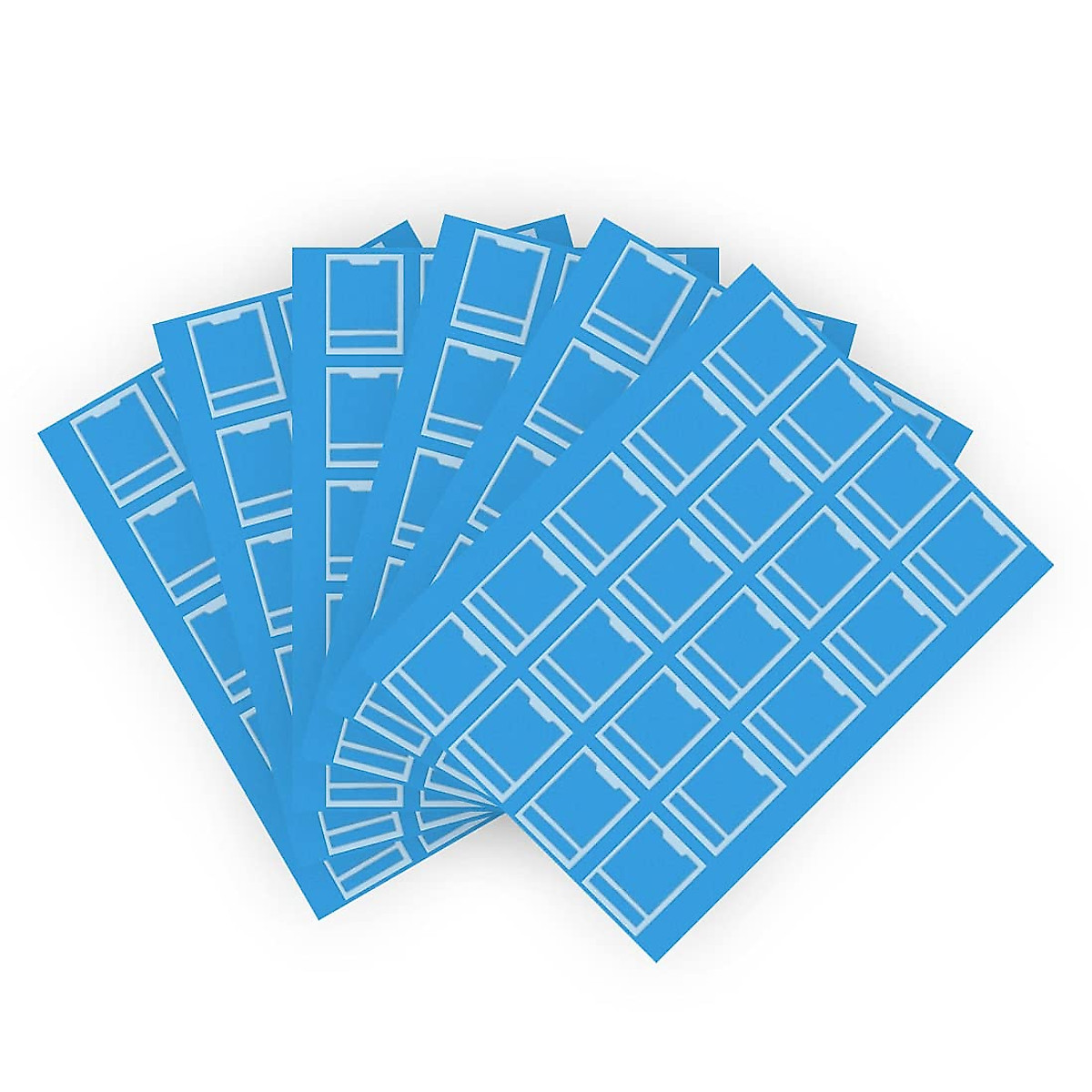 ZugGear DUROCK Switch Film for Cherry MX Compatible Mechanical Keyboard Switches, 0.15mm HTV+PC Soft Double Layer Keyboard Switch Film (120pcs)