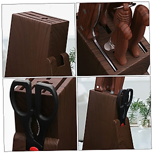 HONMEET 1pc Knife Holder Utensils Utensil Holder Drawer Desktop Drawer Plastic Storage Rack Sharpening Holder Cutlery Block Holder Kitchenware Storage Rack Household Cutter Rack Shelf