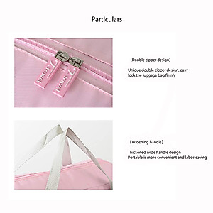 AINAAN Travel Foldable Bag & Portable Duffel for Women, Men& Kids - Waterproof Lightweight Carry On Luggage (Purple)