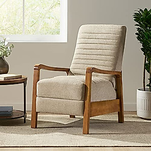 Christopher Knight Home Munro Recliner, Sand + Teak