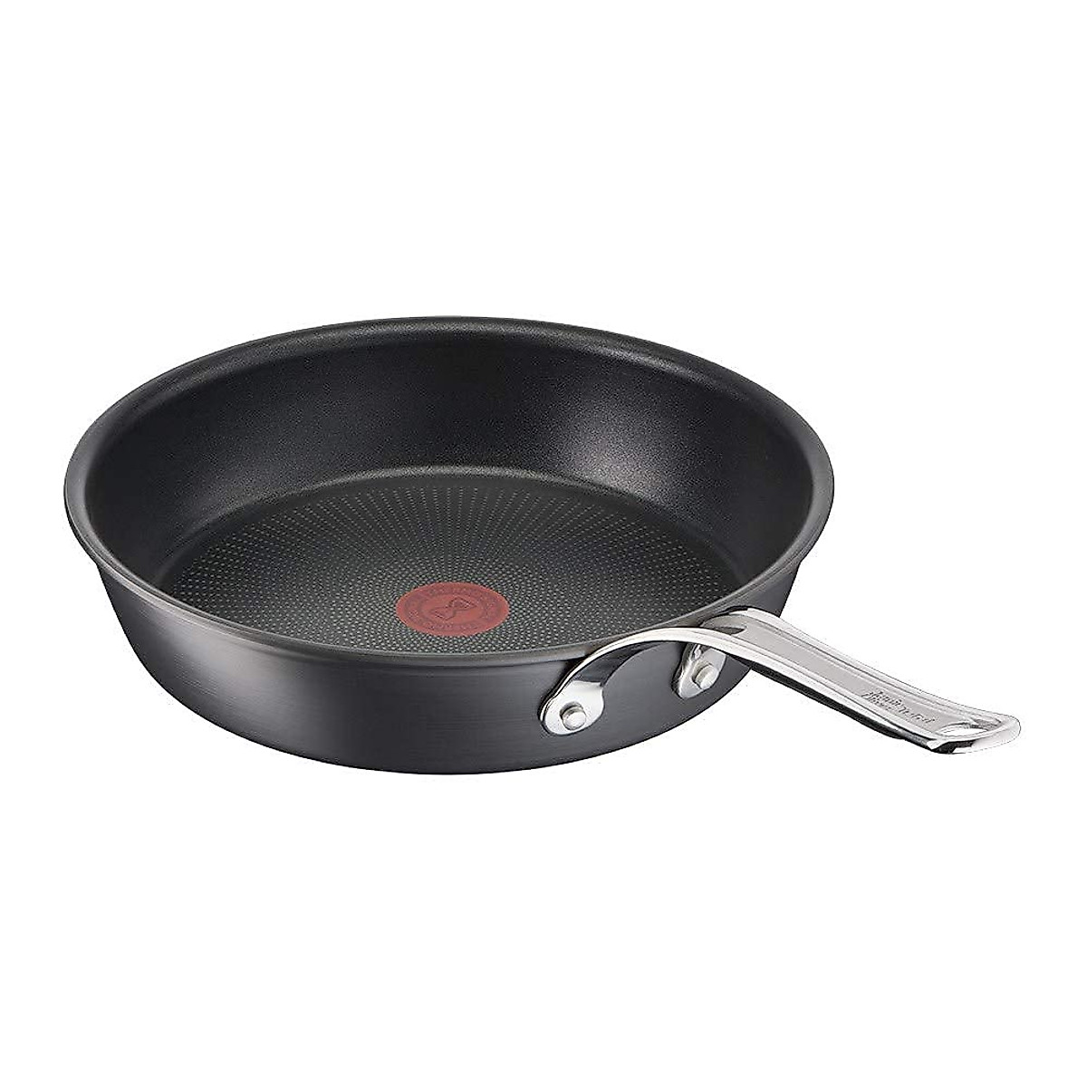 Tefal Jamie Oliver Cook’s Classics Frying Pan, 28cm, Non-Stick, Oven-Safe, Induction, Riveted Handle, Hard Anodised Aluminium, H9120644, Black