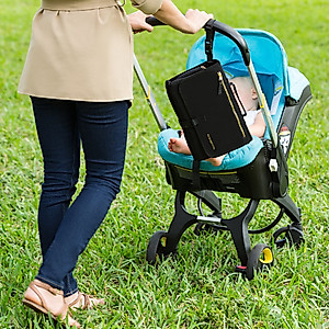 Best Portable Changing Pad for Smart Parents, Newly Design Wipe Pouch, Extra Storage, Fits Easily Into Diaper Bag, Large Detachable Padded Mat with Non-Skid Backing, Liquid Resistant Machine Washable