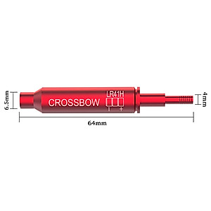 Crossbow Laser boresighter Red Laser Bore Sight w/ 6 Batteries (Crossbow)