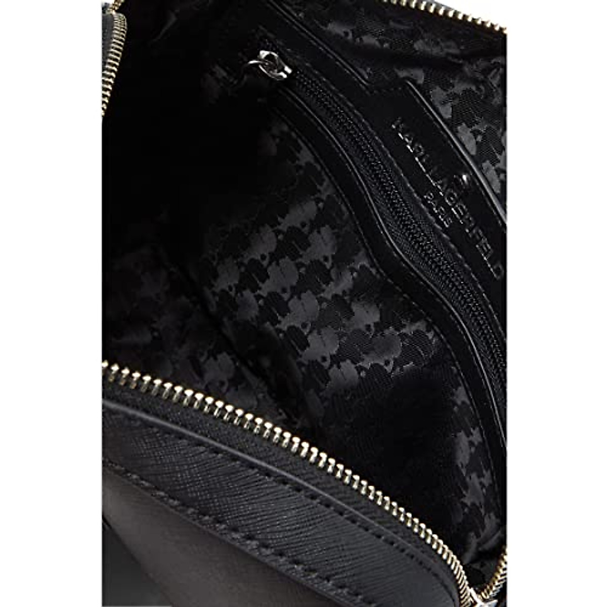 Karl Lagerfeld Paris Maybelle Crossbody Black Patch One Size