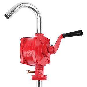 Performance Tool W54270 Rotary Barrel Pump, Pumps Light to Medium Viscosity Oils, 3 Piece Suction Pipe, 30-55 Gallon Barrels, Bung Adapter