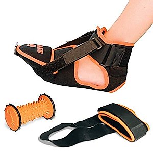 Plantar Fasciitis Night Splint, Breathable Plantar Fasciitis Support w/Advanced Stretching Mechanism – Orthotics Support for Achilles Tendonitis, Drop Foot & Pain (Men-11-11.5, Women-12.5-13.5)
