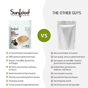 SUNFOOD, MACA EXTREME,OG1 8 OZ