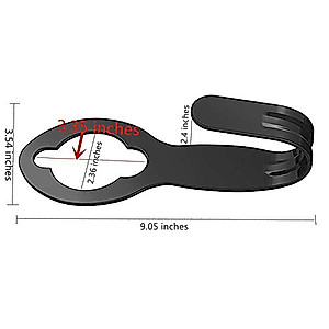 Ebliiny Garden Hose Hanger Heavy Duty Metal Hose Holder for 50ft 25ft Expandable Watering Hose, Sturdy to Support Over 110lbs Weight Portable Garage Storage