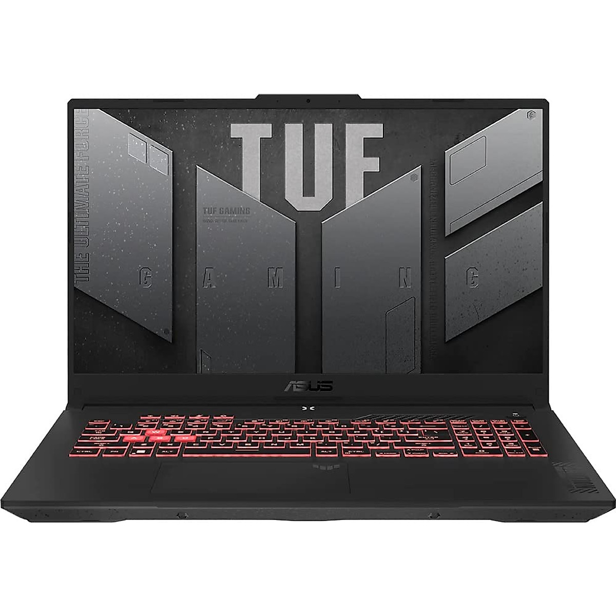 ASUS 2023 Gaming Laptop TUF AMD Ryzen 7 7735HS 8-Core NVIDIA Geforce RTX 4050 6 GB 64 GB DDR5 2 TB SSD 17.3" 1920x1080 144 Hz Win10 Home WiFi 6 Bluetooth 5.3 Backlit Keyboard 720p HD Camera