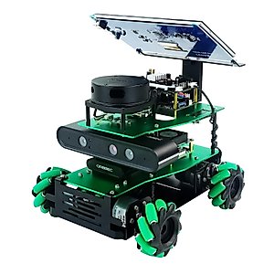 Rosmaster X3 Artificial Intelligence Ubuntu22.04 Jetson Orin Nx 8GB Project Learning Smart Robot Electronic Kit Based on Jetson Orin NX(NOT Include)