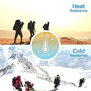 U-tec AA Ultra Lithium Battery (Pack of 4), 3000mAh 1.5V, Longest-Lasting AA Battery, Up to 10 Years in Storage and No Leaks Guaranteed, Works in Extreme Temperatures, Non Rechargeable