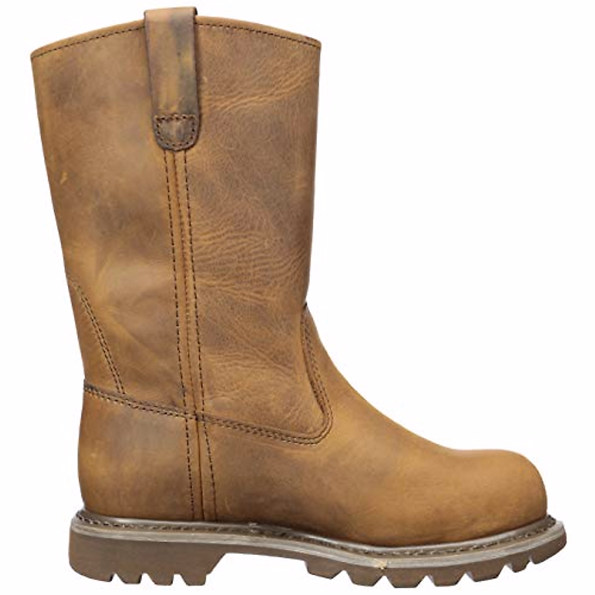 Cat Footwear Women's Revolver Steel Toe Work Boot ST-W, Dark Beige, 9