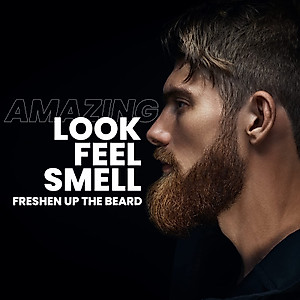 Beard Balm for Men Leave-in Conditioner Strengthen & Soften Beard with Pure Natural & Organic Ingredients - Sandal Wood Scent (2oz Beard Balm)