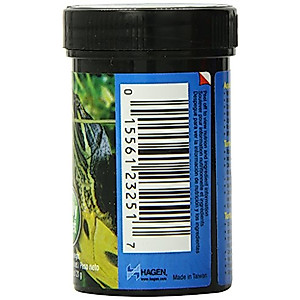 Exo Terra Adult Aquatic Turtle Food, Floating Pellets for Reptiles, 0.7 Oz., PT3251