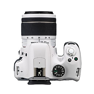 Pentax K-50 16MP Digital SLR Camera Kit with DA L 18-55mm WR f3.5-5.6 and 50-200mm WR Lenses (White)