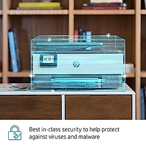 HP Officejet Pro 8028 All-in-One Printer Wireless Printer, Take control of Printing, Scanning, Copying, and Fax Jobs at Home and Office, Built-in Wifi via Mobile Device, Cloud-Based, 3UC64A (Renewed)
