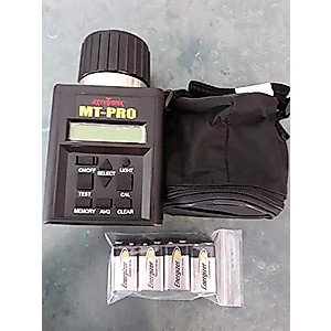 Agratronix MT-Pro Portable Moisture Tester for Grain with Digital Meter Readout, Grain Tester with Carry Case