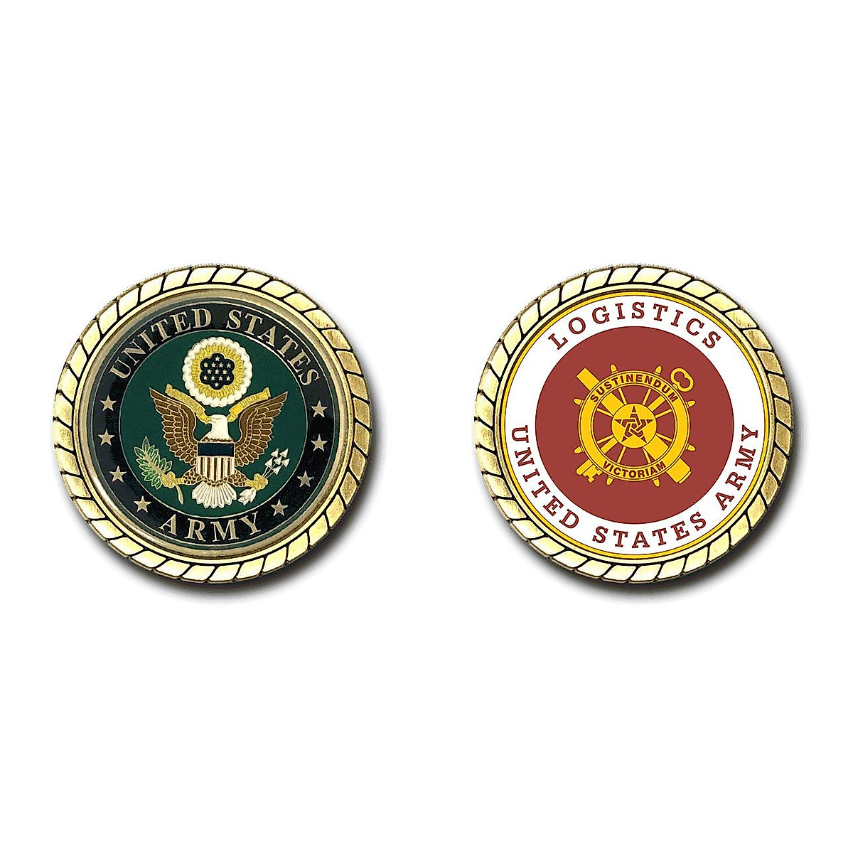US Army Logistics Challenge Coin