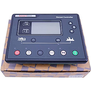 YFYIQI Generator Set Controller Automatic Start/Stop Genset Controller Auto Start Module with Waterproof Security Level IP55 Short Message Service Function Schedule Control