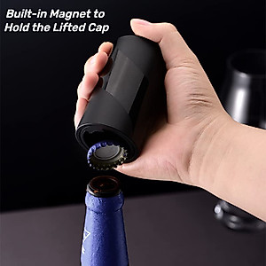Magnetic Beer Bottle Opener Pop Top Automatic Beer Opener Summer Gifts for Men Women for Party Bar