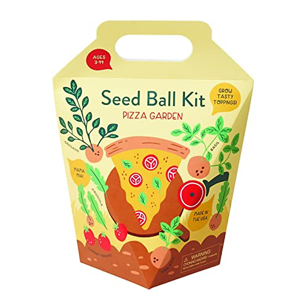 Modern Sprout DIY Pizza Garden Seed Ball Kit, 1 EA