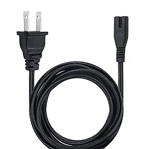 Kircuit (White) 6 Feet AC Power Cord Compatible with Artograph EZ TrAC er Art Projector