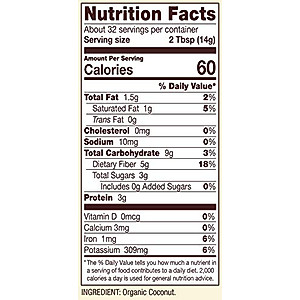 Bob's Red Mill Organic Coconut Flour, 16-ounce (Pack of 4)