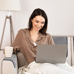 4 Pcs Recliner Covers Sherpa Arm Covers for Recliner Chair Recliner Headrest Protector Armrest Slipcovers with Storage Pockets Sofa Headrest Protector Couch Furniture for Living Room, Gray