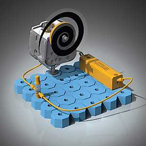 Discovery #MINDBLOWN Electricity Robot Construction Set, 10 Robotic Build Kits & 7 Electronic Circuit Science Experiments, Fun Educational Activity, STEM Learning Toys for Boys, Girls, Kids, & Teens