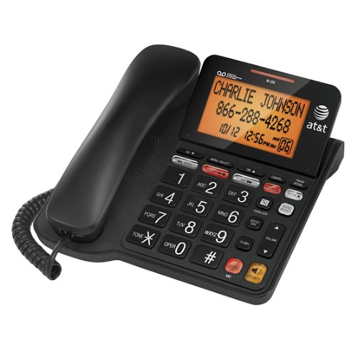 AT&T Corded Answering System w/ Large Display