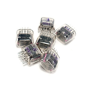 6 PCS/LOT NOS Vintage NEON Nixie Tube IN-12 IN-12A