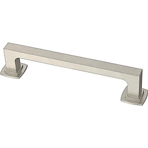 Franklin Brass Parow (1-Pack) Cabinet Handles 5-1/16" Hole to Hole Satin Nickel Kitchen Cabinet Pulls Drawer Handles Cabinet Hardware Dresser Drawer Pulls P41771K-SN-C