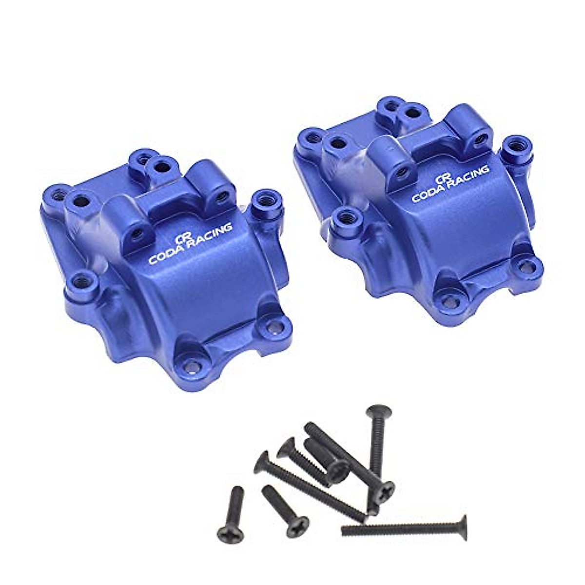 CODA RACING 2Pcs Alloy Front&Rear Differential Housing for Traxxas 1/18 LaTrax Teton Desert Prerunner Rally SST -Replaces Part 7530