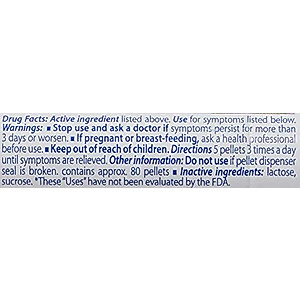 Boiron Ignatia Amara 1M Md 80 Pellets for Apprehension, hypersensitivity to Stress