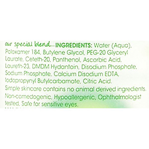 Simple Kind to Eyes Eye Makeup Remover, Eye Makeup Remover, 4.2 oz