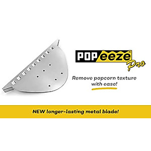 POPeeze Popcorn Ceiling Scraper Metal Blade