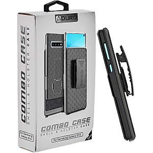 Aduro Cell Phone Holsters for Samsung Galaxy S10 Case Protector Includes Belt-Clip & Built-in Kickstand